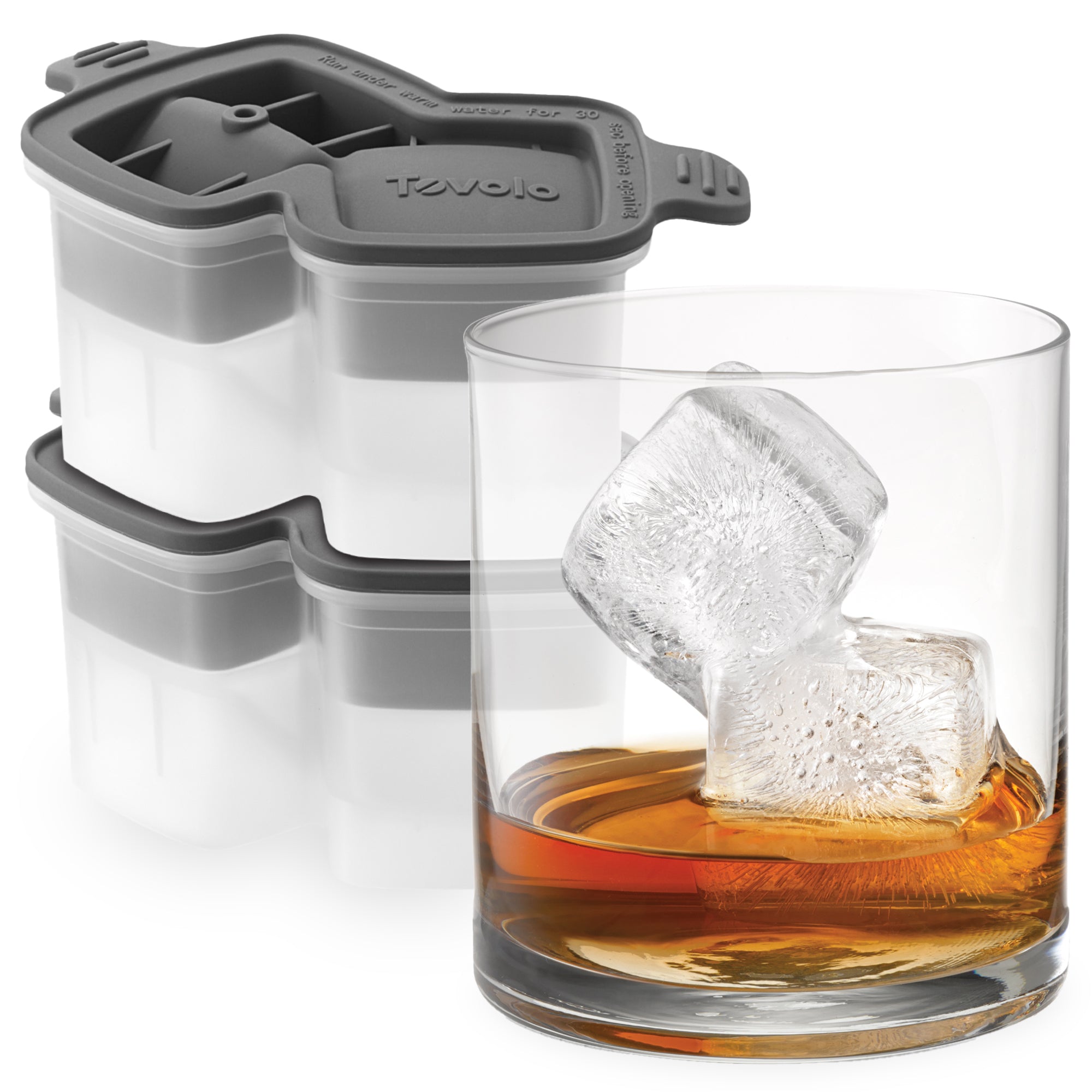 Double Rocks Ice, Large Colossal Cube Craft Molds – Tovolo
