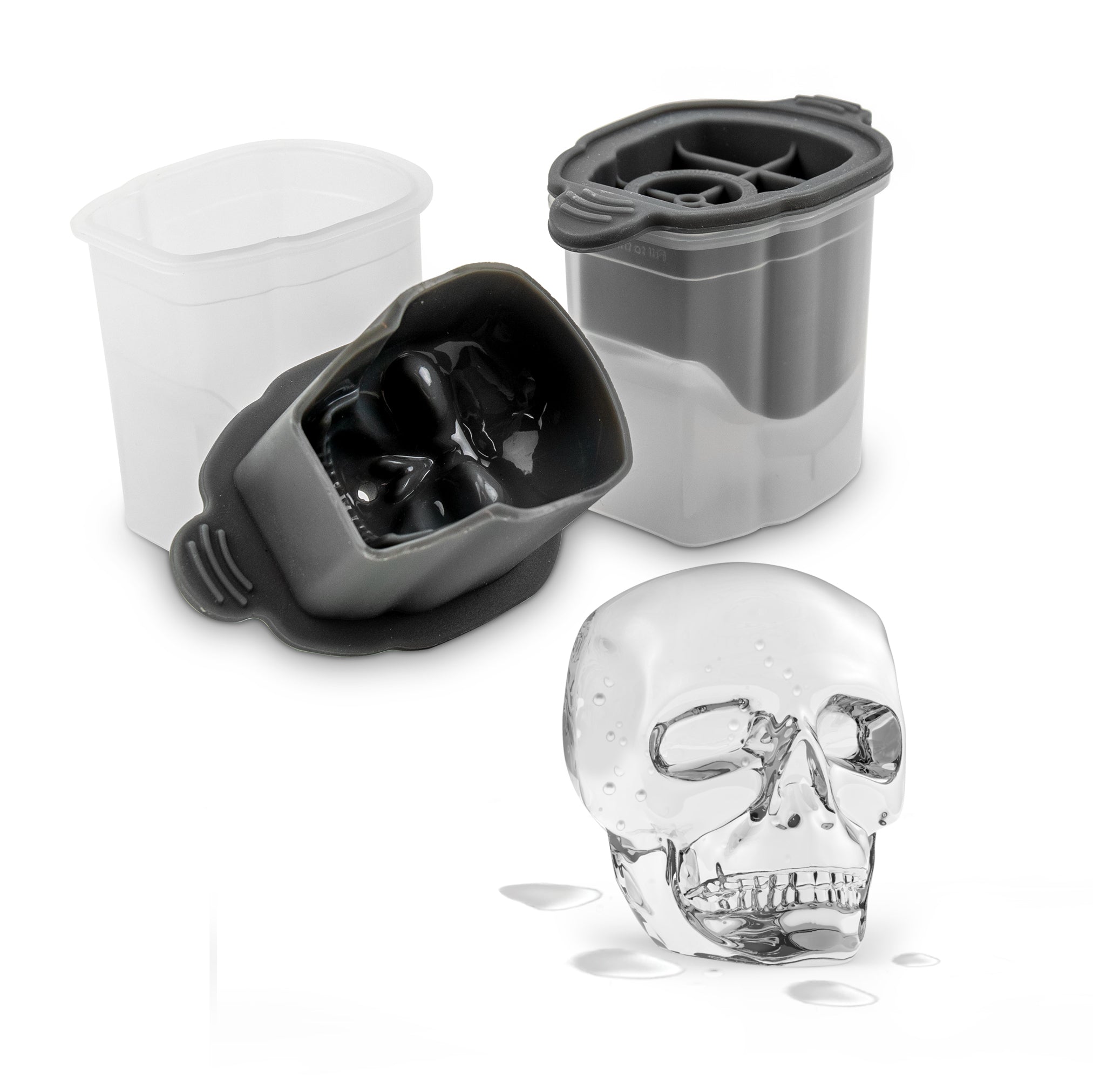 Skull Ice Mold, Skull Shaped Craft Ice Cube Molds – Tovolo